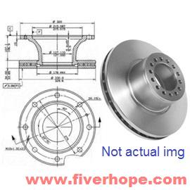 2214210612 2214211012 Brake Disc Rotor MERCEDES-BENZ S-CLASS